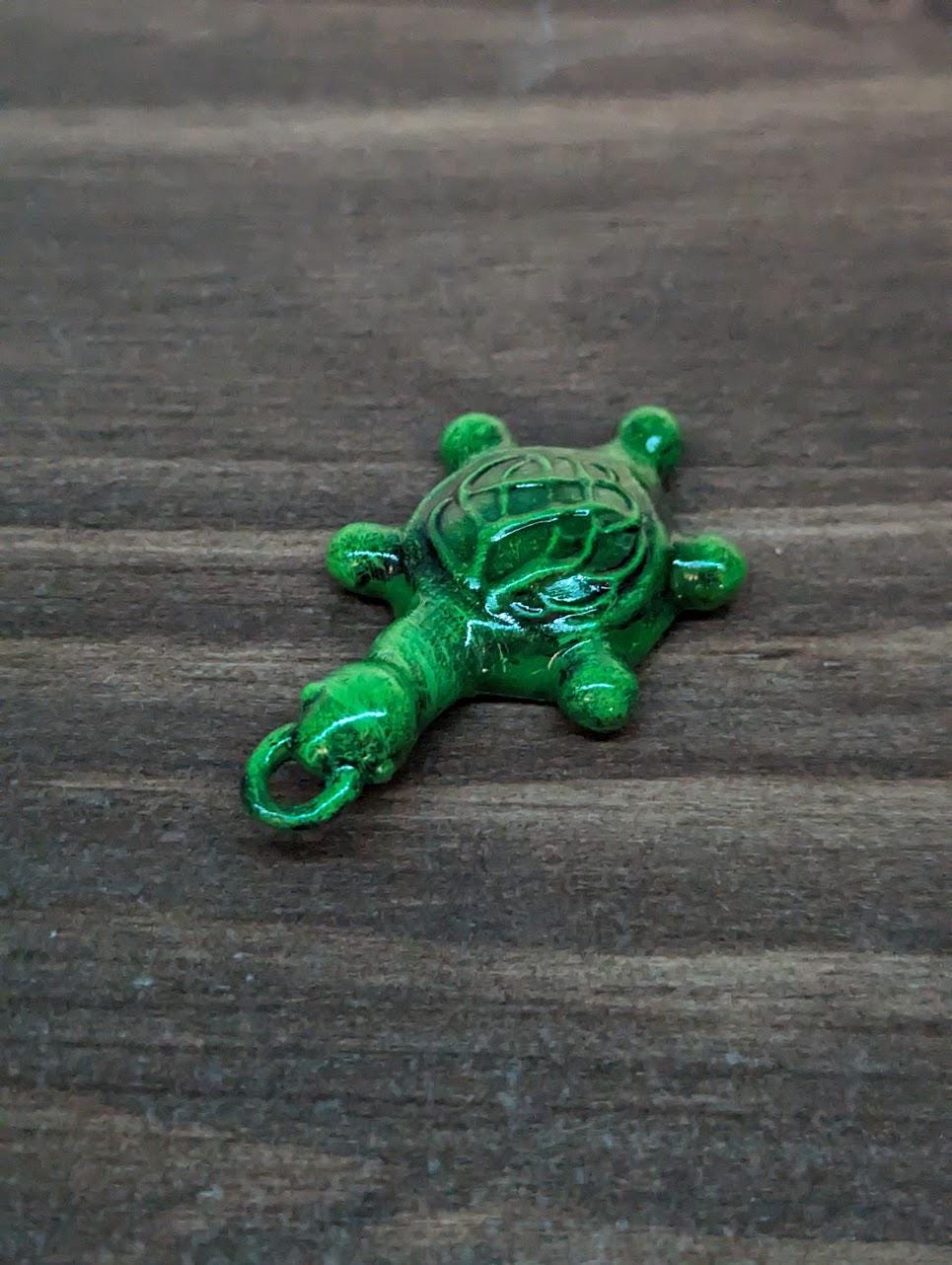 Green Turtle Talisman Elden Ring Inspired Necklace, Resin 3D Printed ...