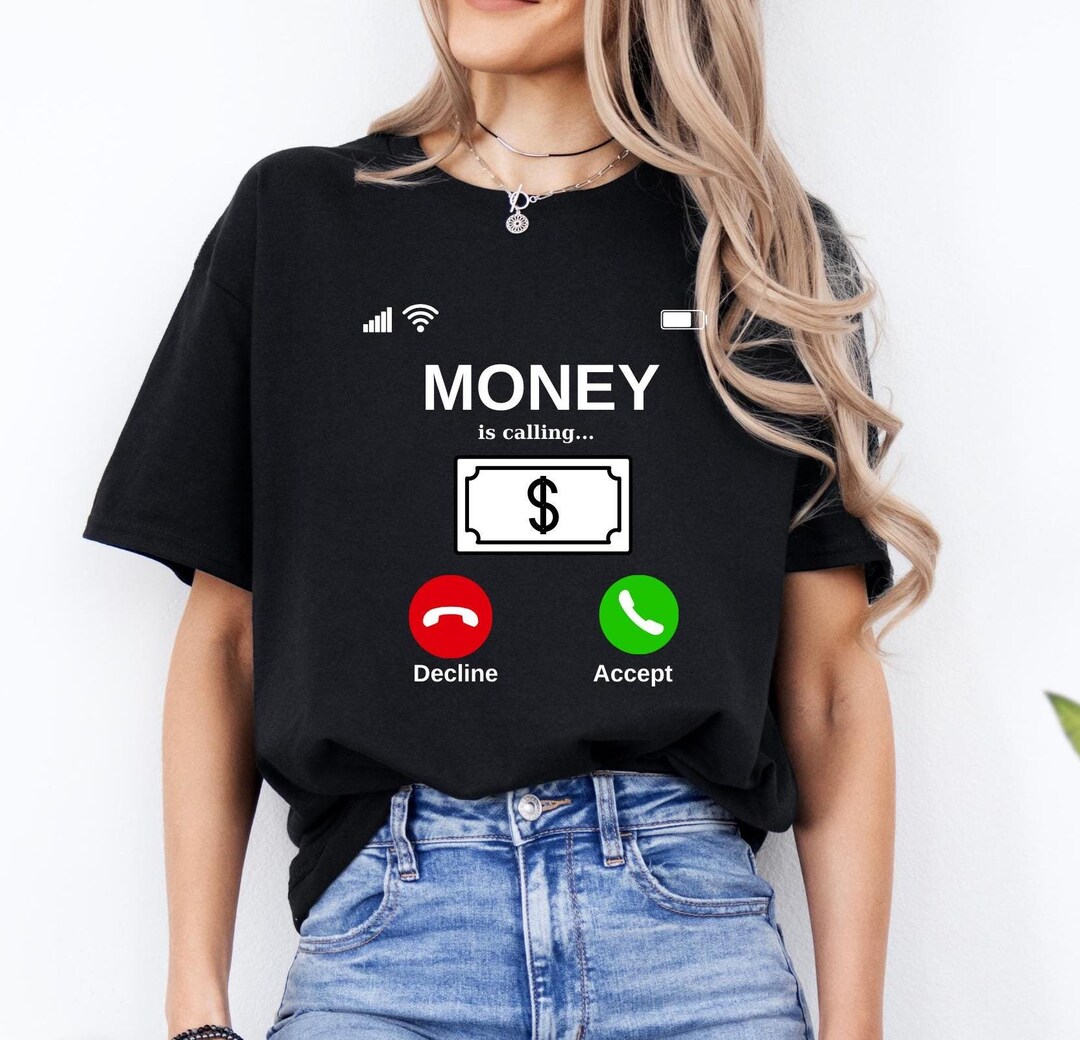 Time is Money, Money, Money is Calling Svg, Money Talk Shirt Unique ...