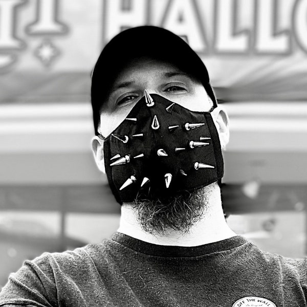 Metal Face Mask - Etsy