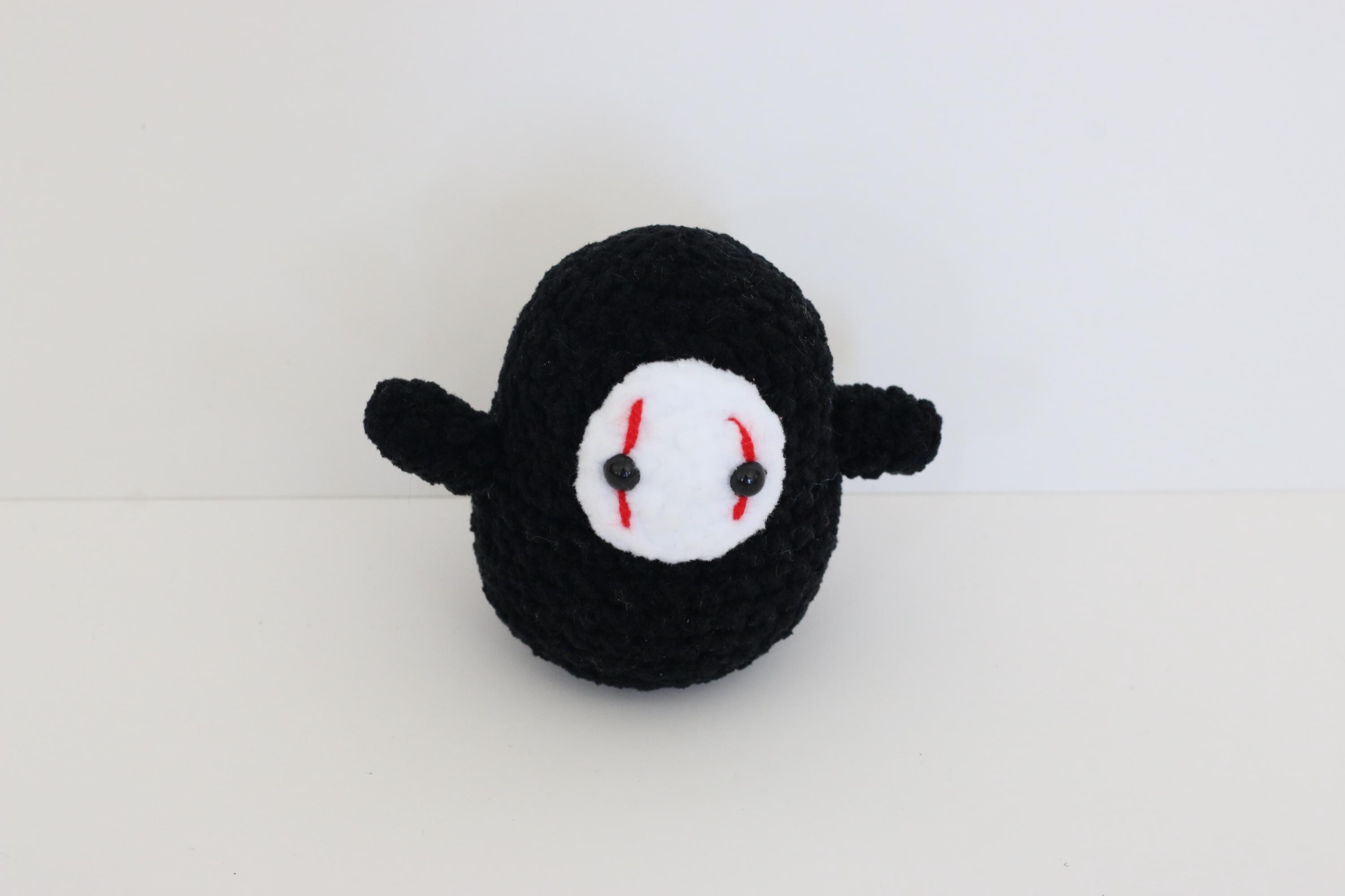 Spirited Away No Face Crochet, Kaonashi, Ghibli Studio, Handmade ...