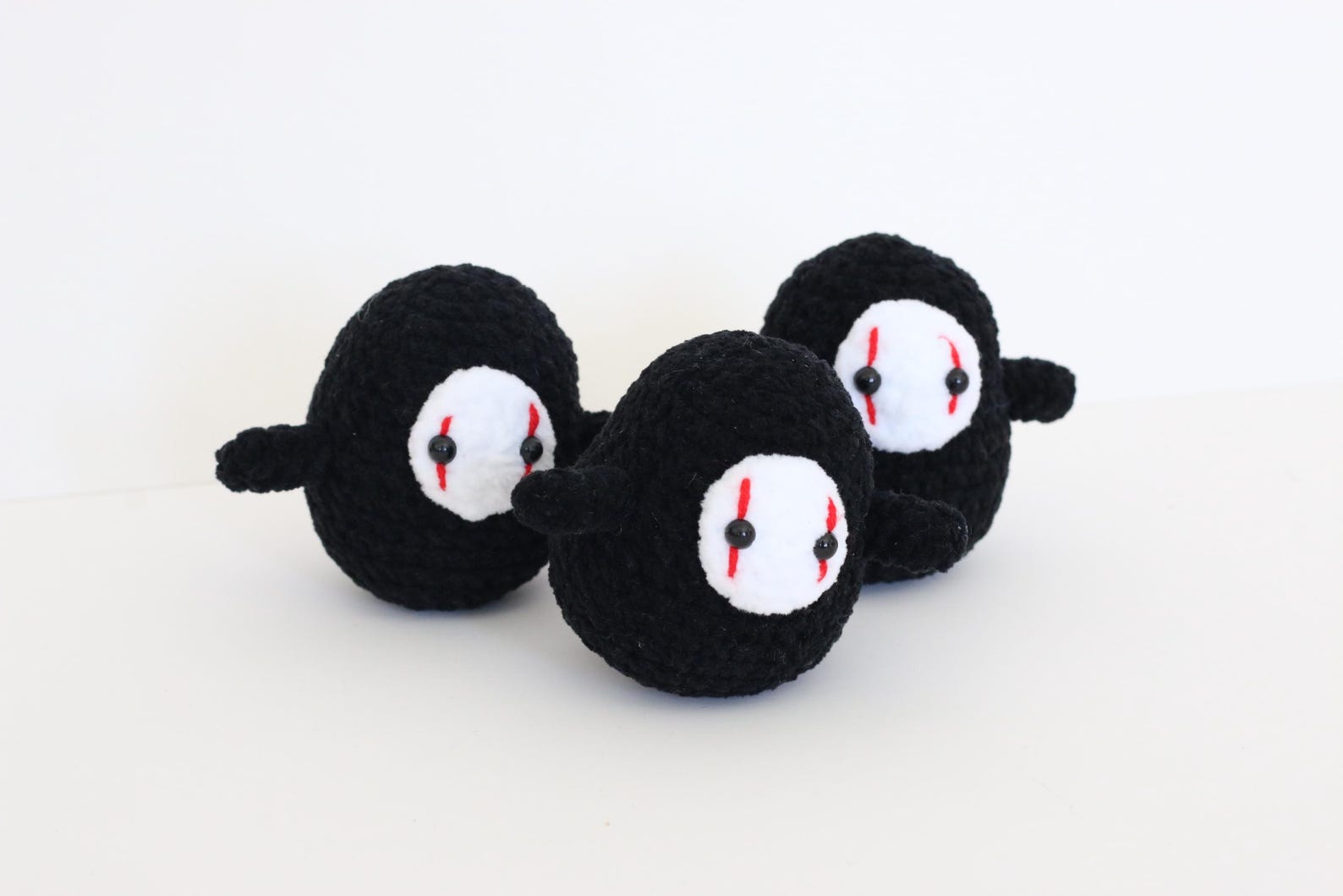 Spirited Away No Face Crochet, Kaonashi, Ghibli Studio, Handmade ...