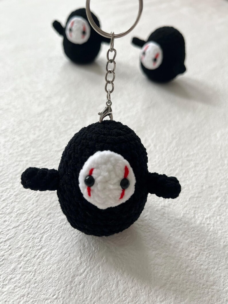 Spirited Away No Face Crochet, Kaonashi, Ghibli Studio, Handmade ...