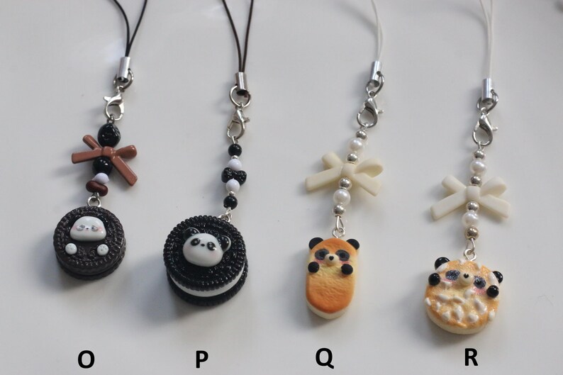 Panda Phone Charm, Small Panda Phone Charm, Cute Phone Charm, Handmade ...
