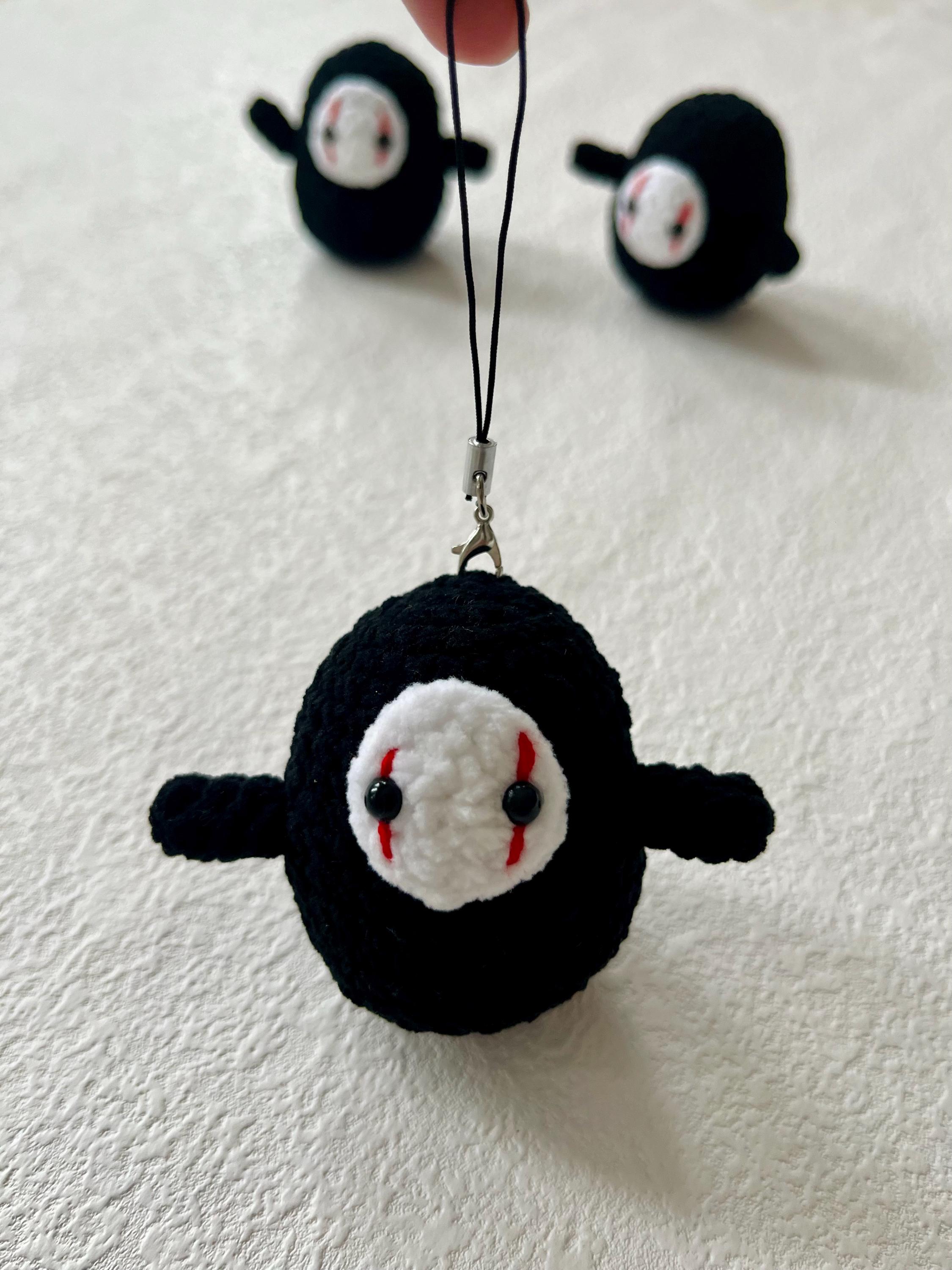 Spirited Away No Face Crochet, Kaonashi, Ghibli Studio, Handmade ...