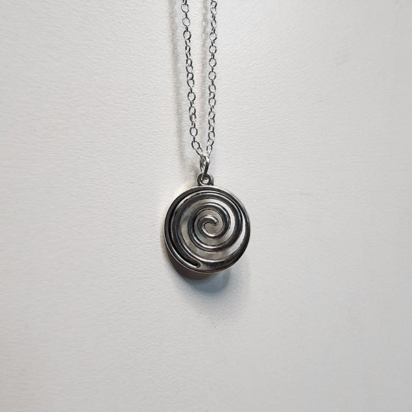 Spiral Necklace - Etsy
