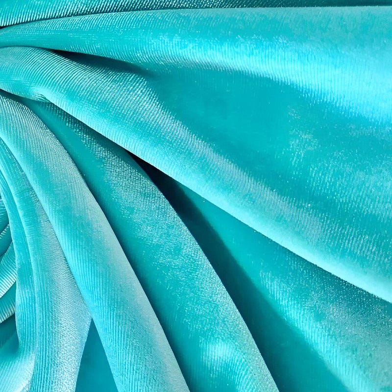 Blue Velvet Fabric - Etsy