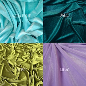 Gold Velvet Fabric by the Yard, Soft Luxury Material for Dresses, Gowns ...
