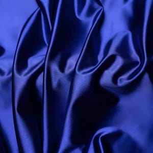 Royal Blue Shiny Nylon Spandex by the Yard Stretchy Fabric for ...