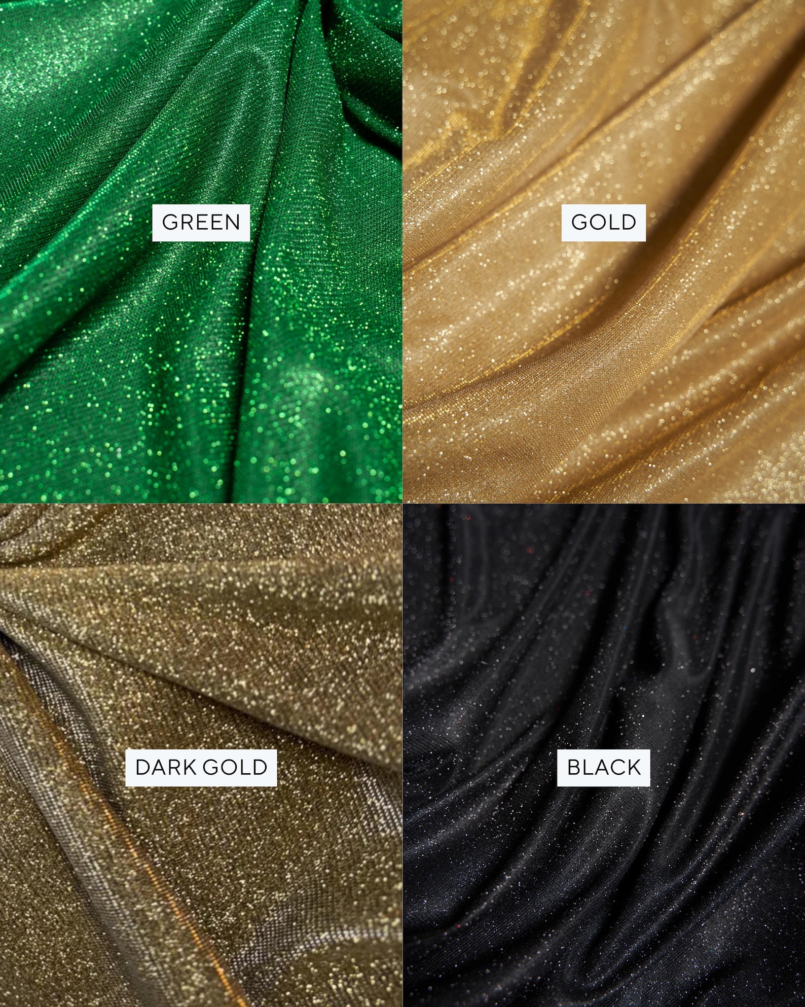 Gold Lurex Glitter Fabric – Sparkling Stretch Fabric by the Yard ...
