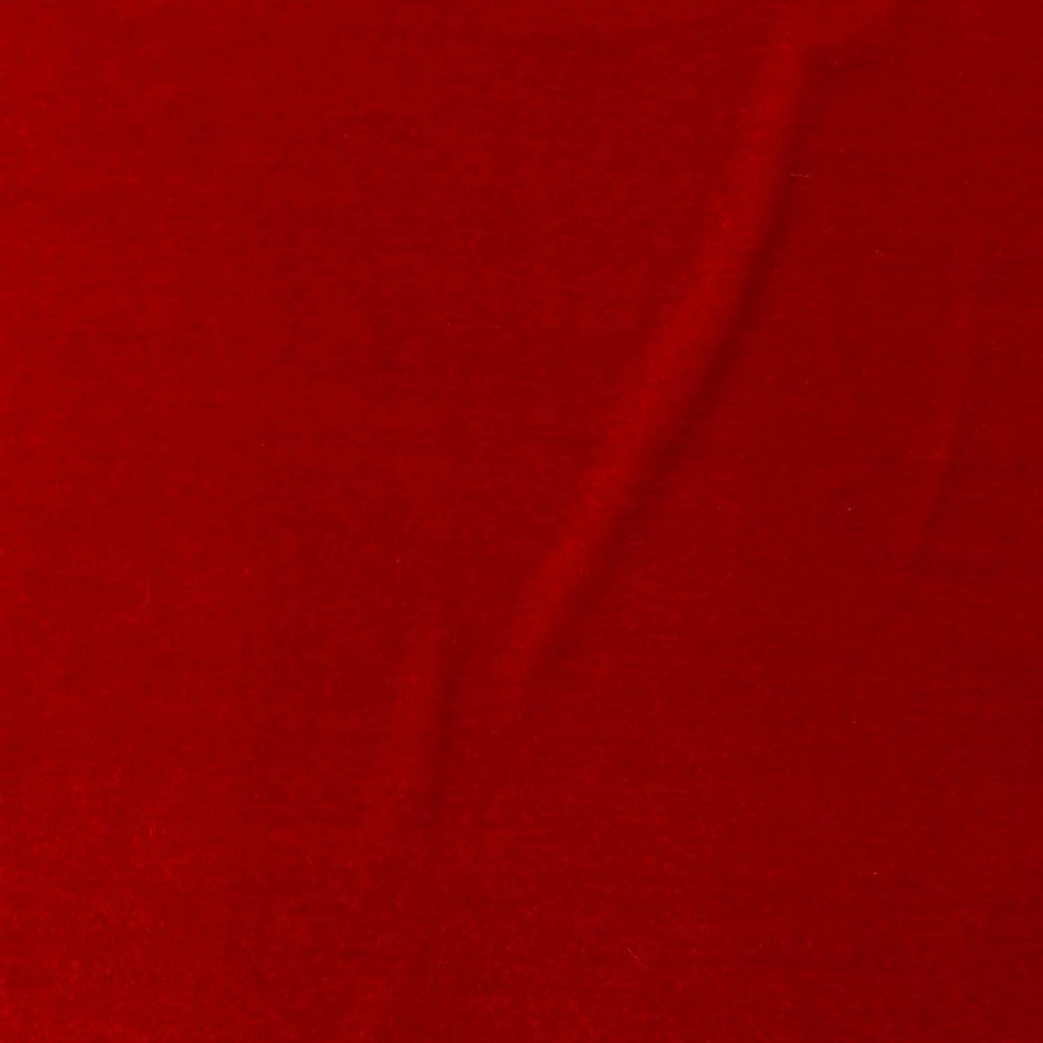 Red Stretch Velvet by the Yard, Luxurious Red Velvet Fabric for Apparel ...