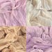 Boho Crinkled Table Runner – Rustic Wedding Cheesecloth Decor, Soft ...