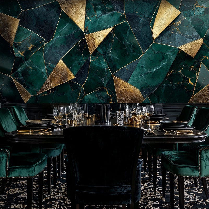 Emerald Wallpaper - Etsy