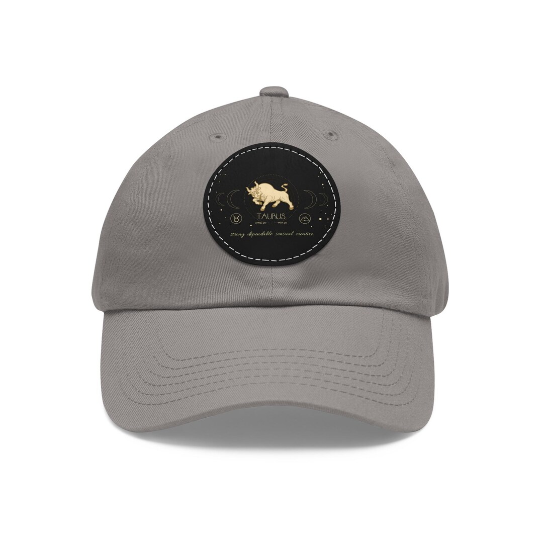 Zodiac Sign Cap for Taurus | Custom Astrology Baseball Cap | Unique ...