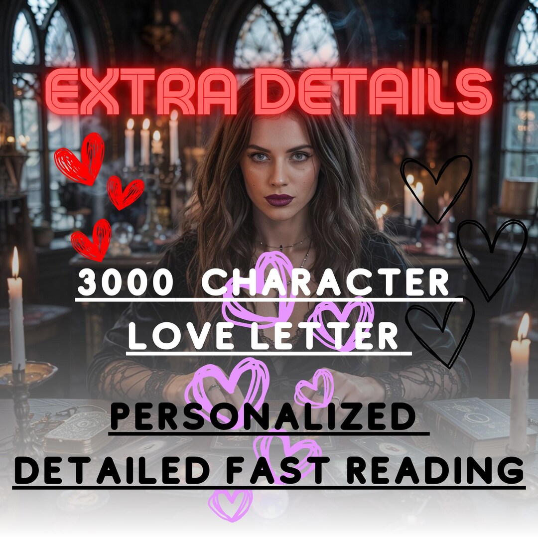 Psychic Channeled Love Letter & Tarot Reading (digital PDF) - Etsy