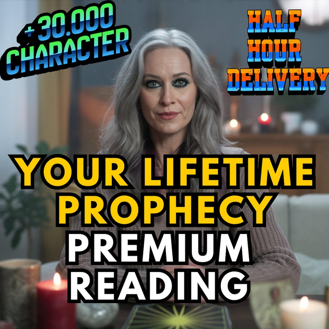 Your Lifetime Prophecy Reading, Full Life Psychic Reading, Love Reading ...