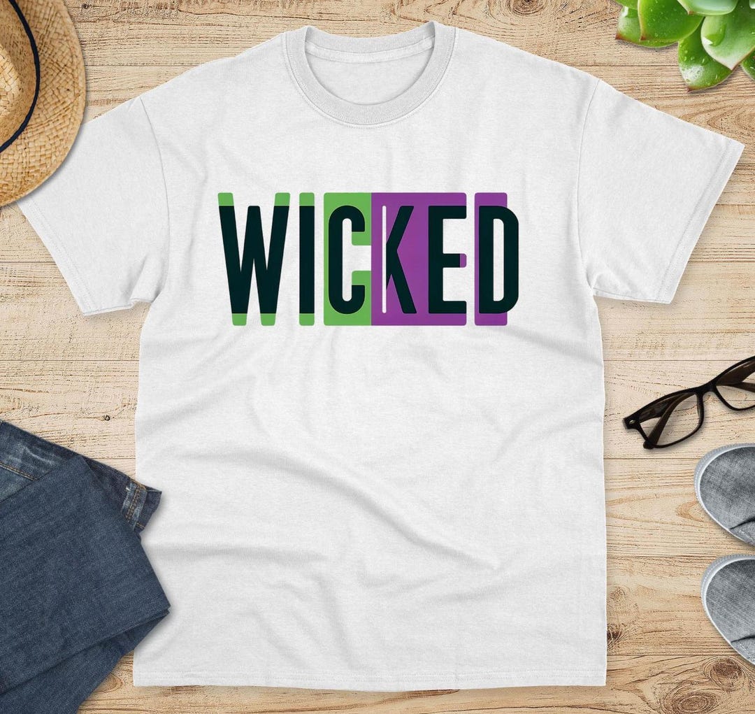 Wicked Shirt, the Wizard of Oz Shirt, Wicked Musical Shirt, Movie Shirt ...