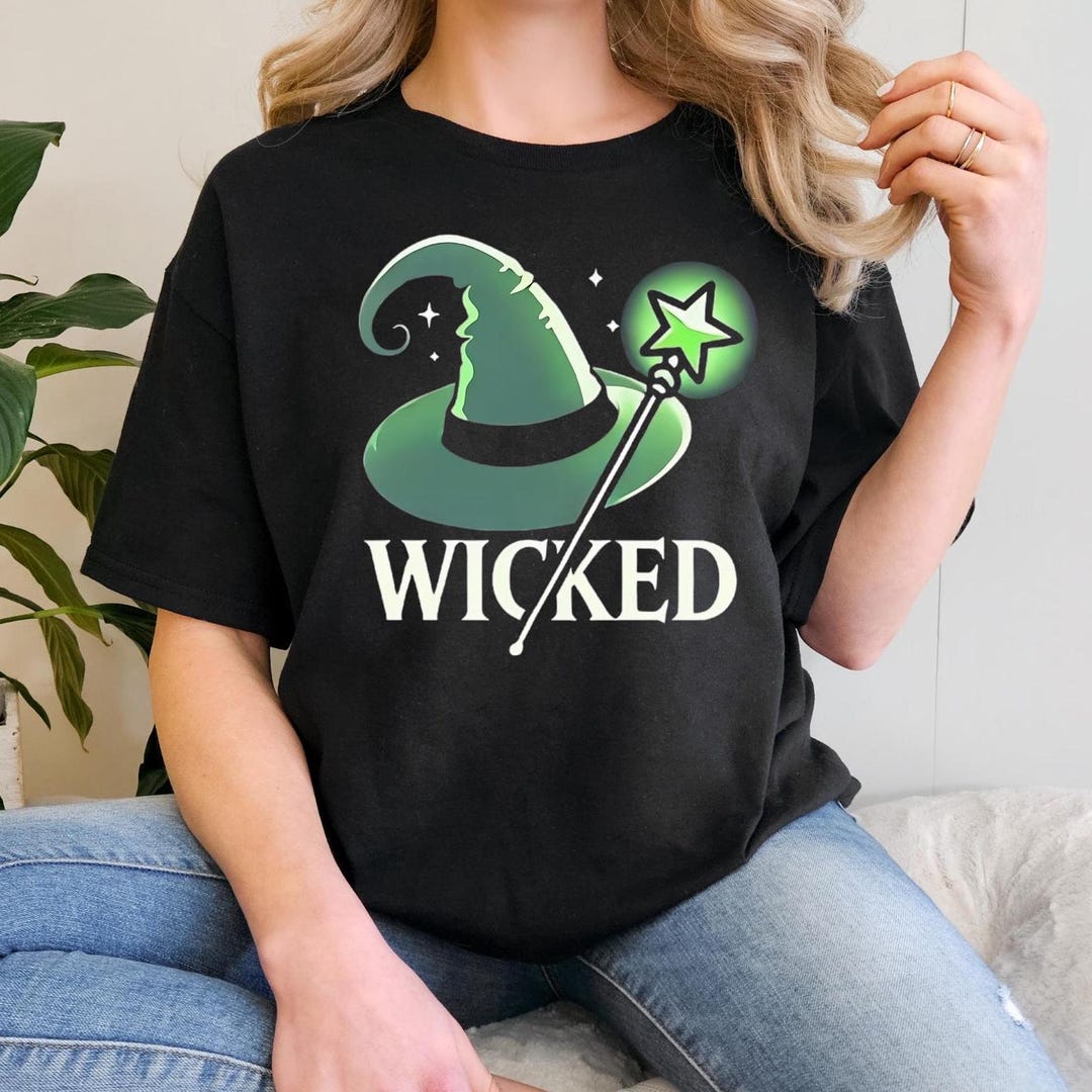 Wicked Shirt, the Wizard of Oz Shirt, Wicked Musical Shirt, Movie Shirt ...