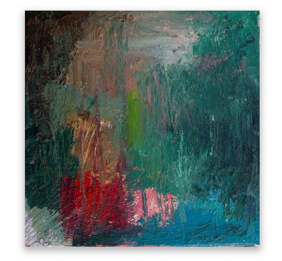 Abstract Oil Painting Abstract Art Modern Art 8 X 8 - Etsy