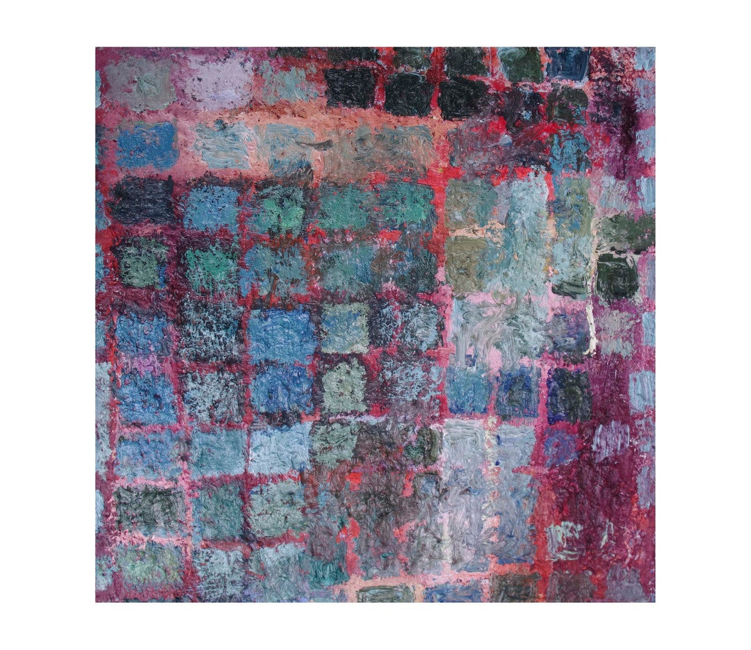 Textured Abstract Art, Original Abstract Painting, Oil on Canvas, 12 X ...