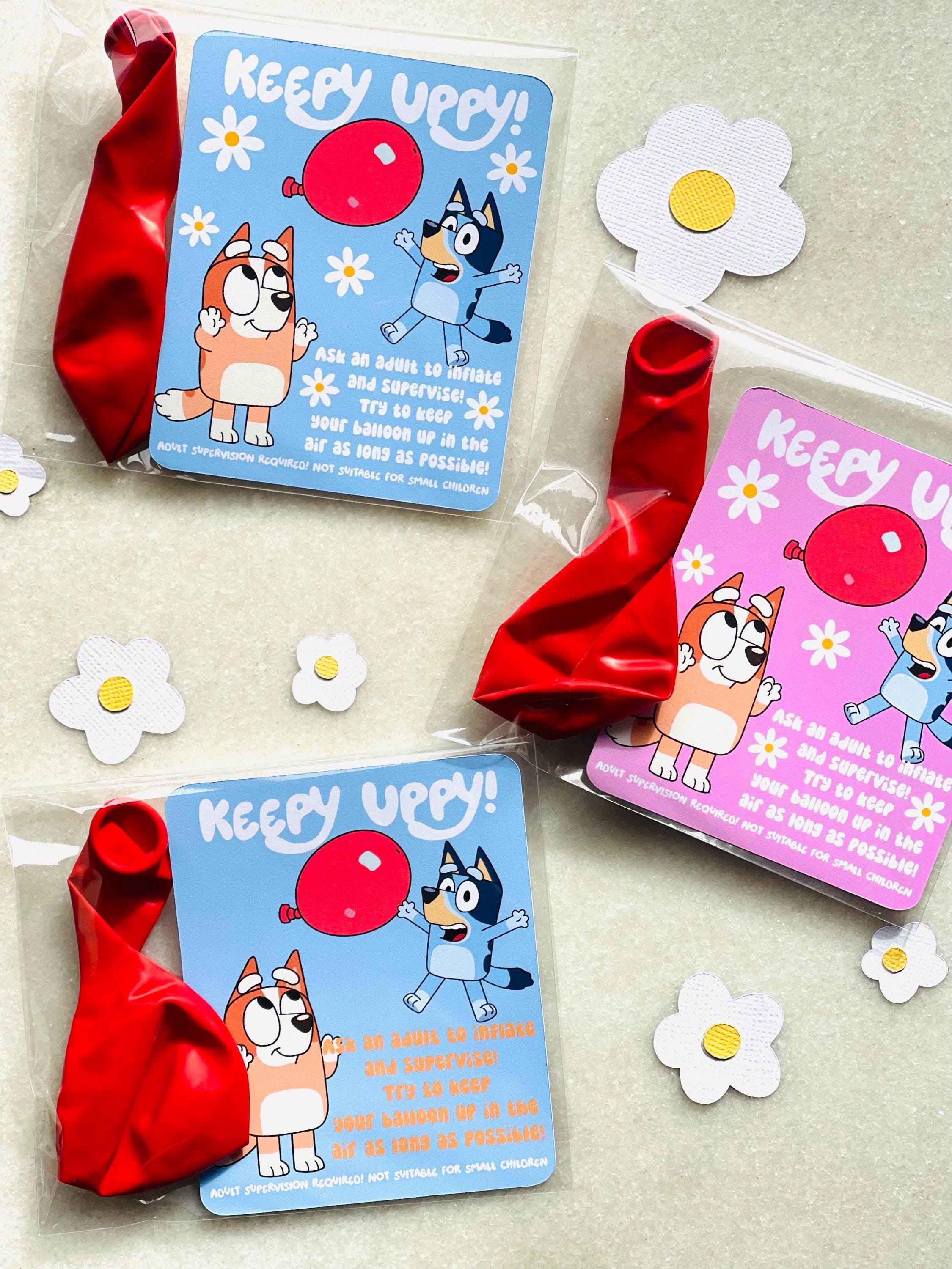 Bluey Keepy Uppy Party Favors: Balloon Game Prizes - Etsy Australia