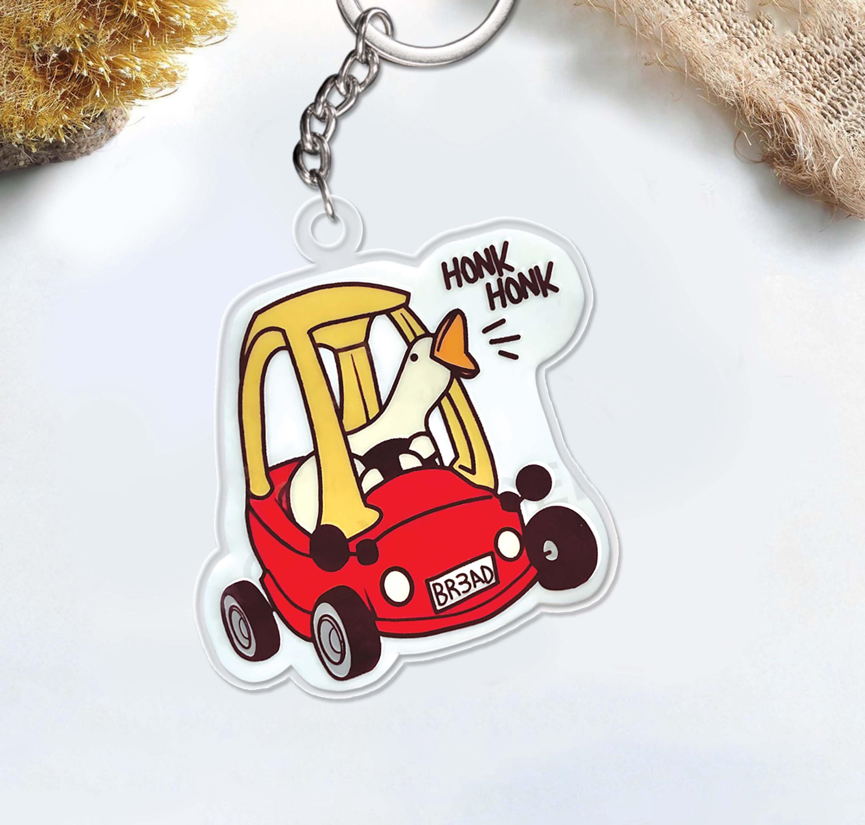 Funny Keychain Set Cute Cartoon Keychains, Motivational Quotes, LGBTQ ...