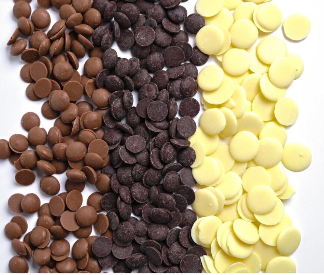 Chocolate Buttons 250G Milk,white or Dark - Etsy