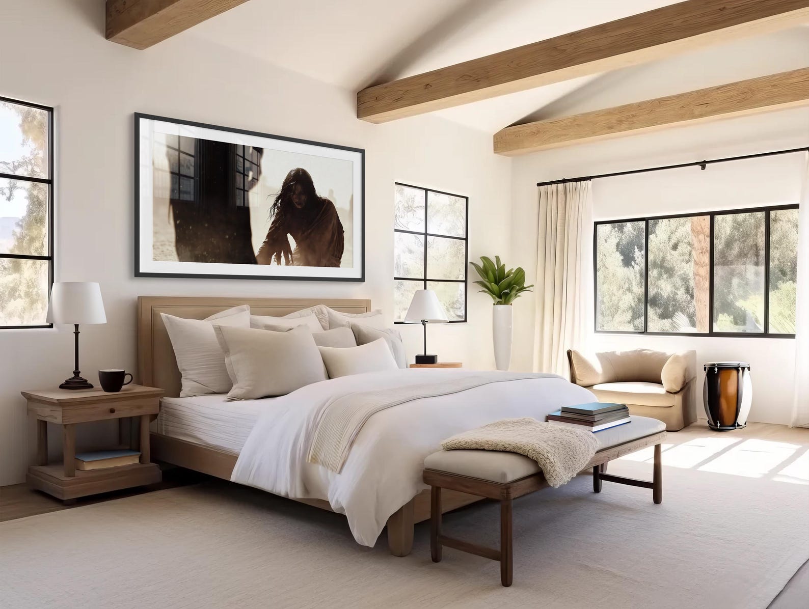 Woman Touching Jesus' Cloak Biblical Art Digital Download, Faith and ...