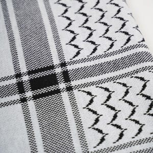Original XL Kufiya Scarf From Palestine | Cuddly Soft, Handcrafted in ...