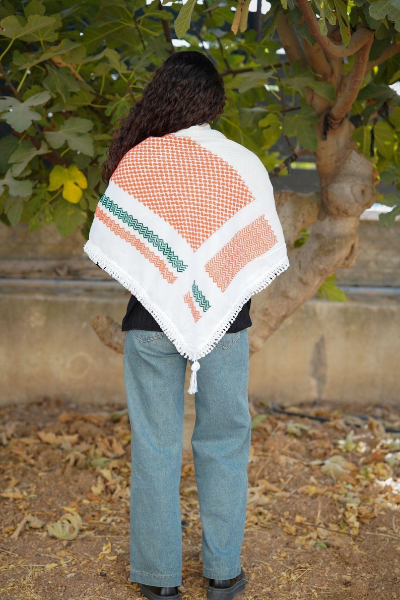 Original Kufiya From Palestine | Irish Design | Handmade in Nablus - Etsy