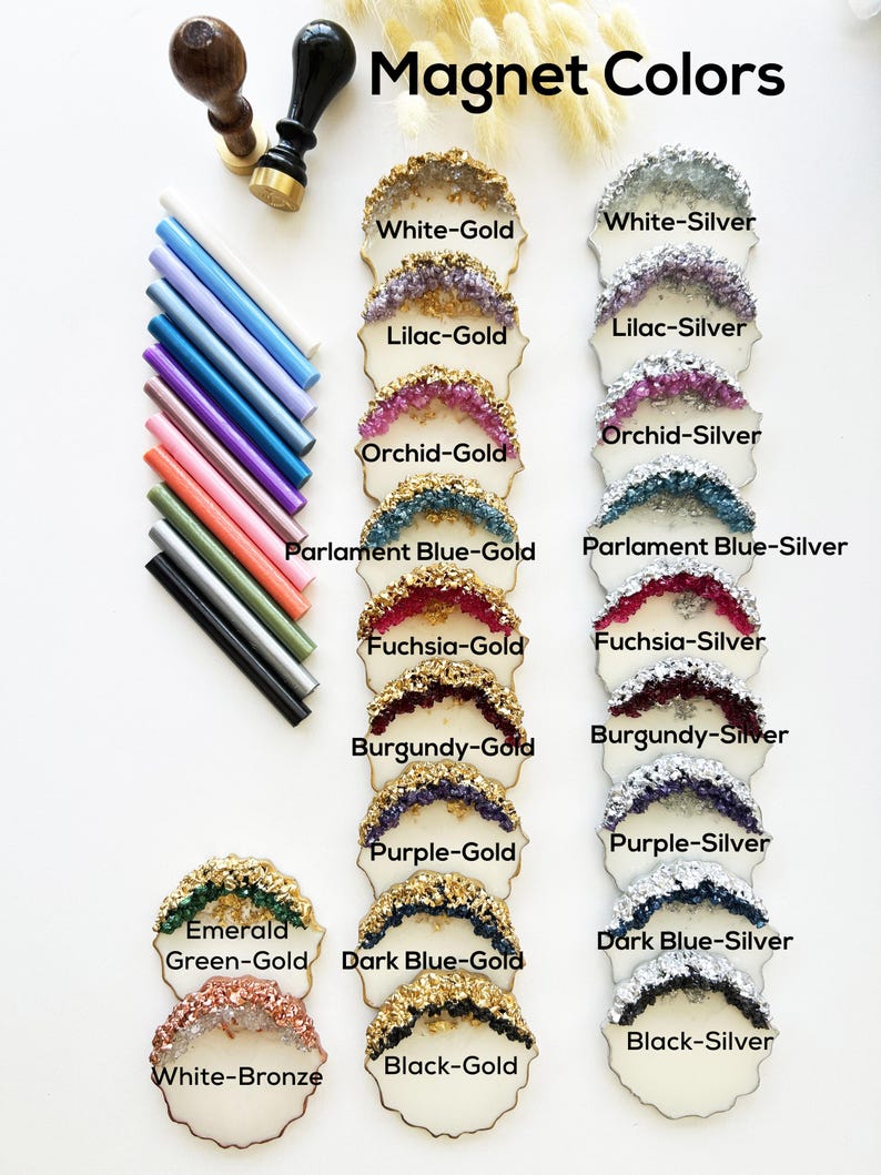 Personalized Milestone Birthday Celebration Gift: Resin Magnet Favors ...
