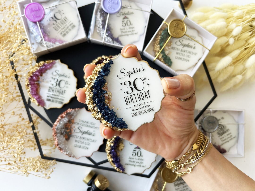 30th, 40th, 50th Birthday Party Favor for Adults, Guests, 80th ...