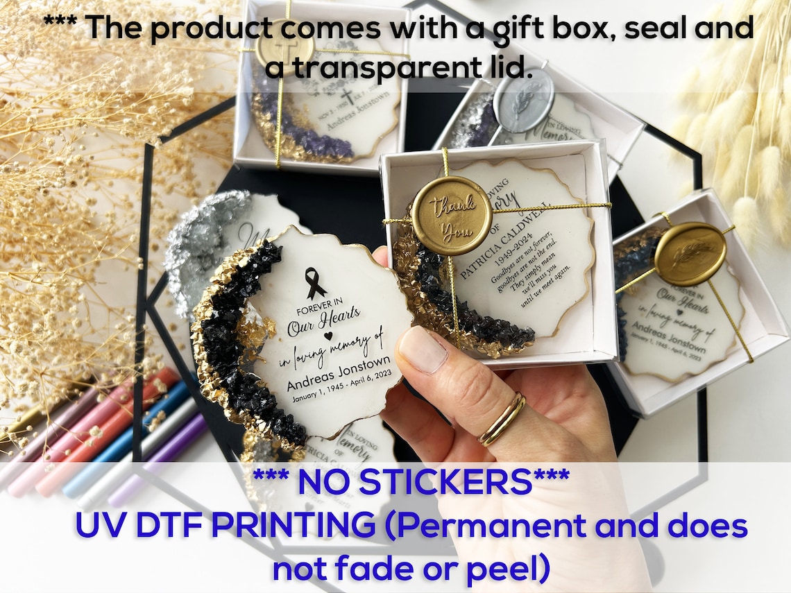 Celebration of Life Gift, Funeral Favors for Guests, Memorial Keepsake ...