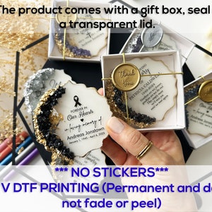 Funeral Favors for Guests, Memorial Keepsake, Celebration of Life Gift ...