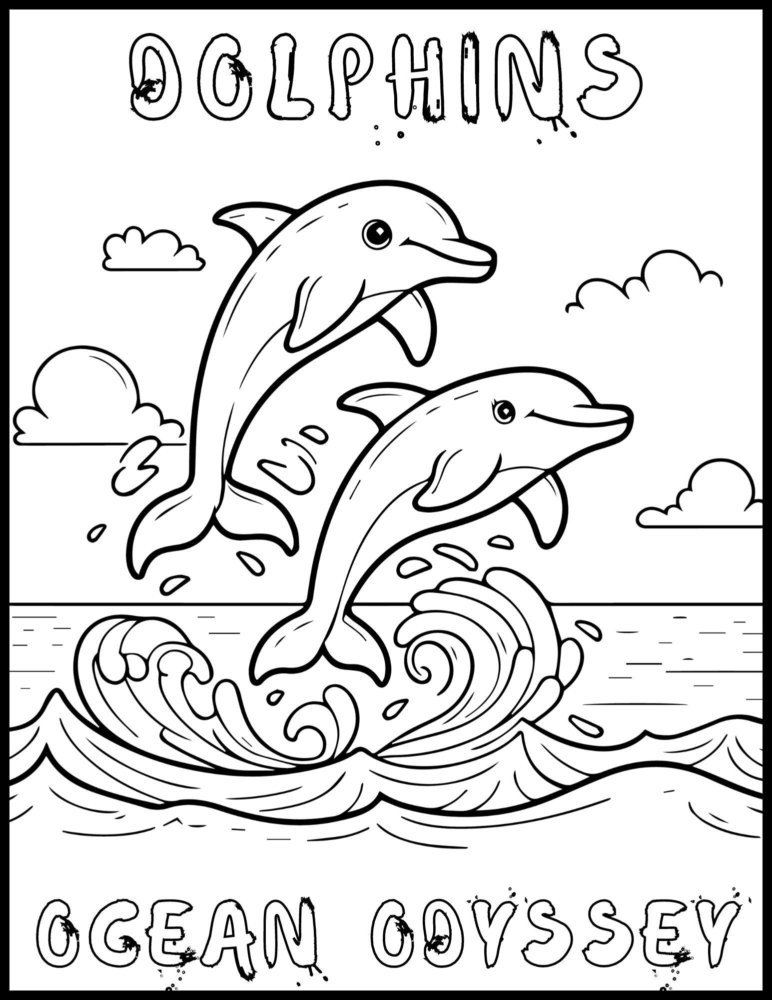 Ocean Odyssey Coloring Pages – 5 Wild Printable Pages for Kids! Use ...