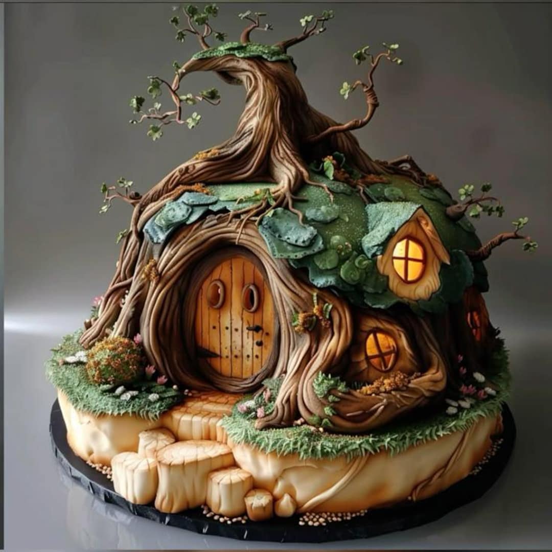 Hobbit-Haus 3D STL Datei: 3D STL Datei: 3D Drucker Design (Digitaler ...