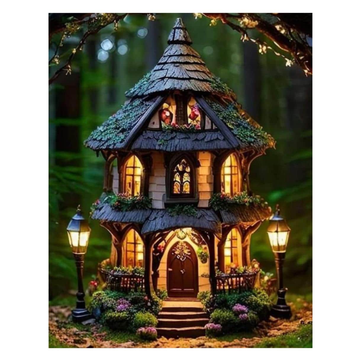 3D Wooden House STL Files: Detailed Design (digital Download) - Etsy