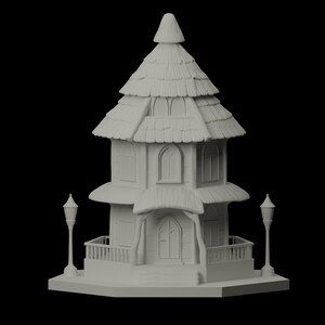 3D Wooden House STL Files: Detailed Design (digital Download) - Etsy
