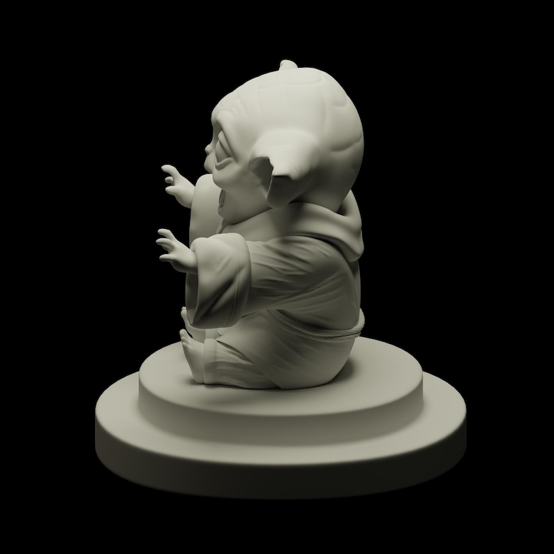 3D Baby Yoda STL File, Detailed Design (digital Download) - Etsy