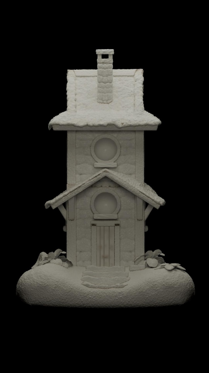 Forest House 3D STL Files: Detailed Design (digital Download) - Etsy