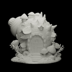 Seashell House 3D STL Files, Detailed Design and High Quality - Etsy UK