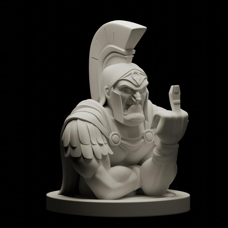 Gladiator 3D STL Files, Detailed Design and High Quality - Etsy UK