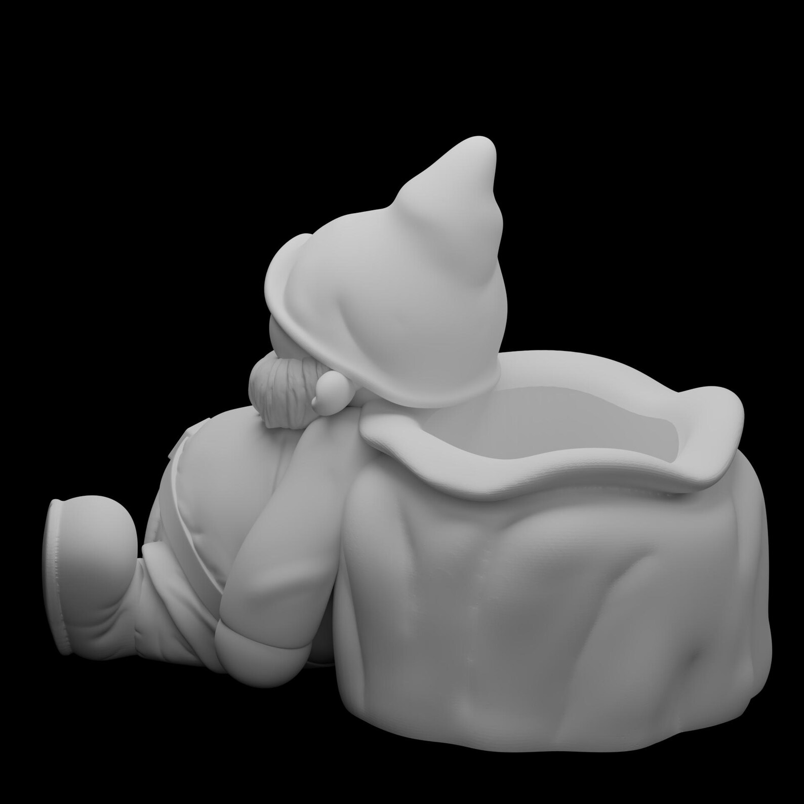 3d Sleepy Uncle Planter Pot, 3D STL Files, Detailed Design and High - Etsy