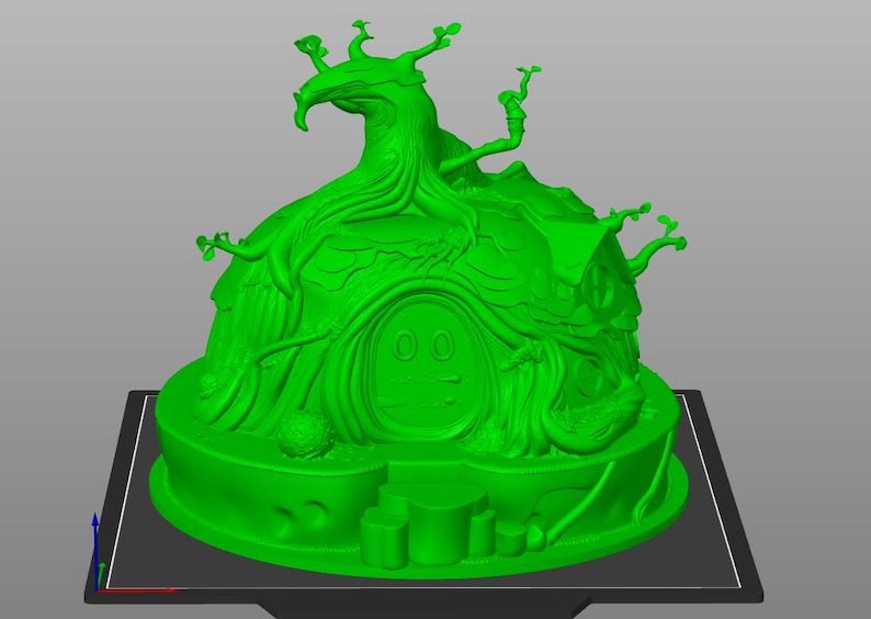 Hobbit-Haus 3D STL Datei: 3D STL Datei: 3D Drucker Design (Digitaler ...