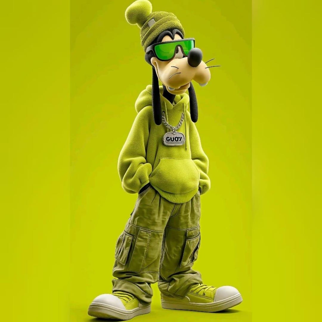 Goofy 3D STL File: Detailed Design for 3D Printers (digital Download ...