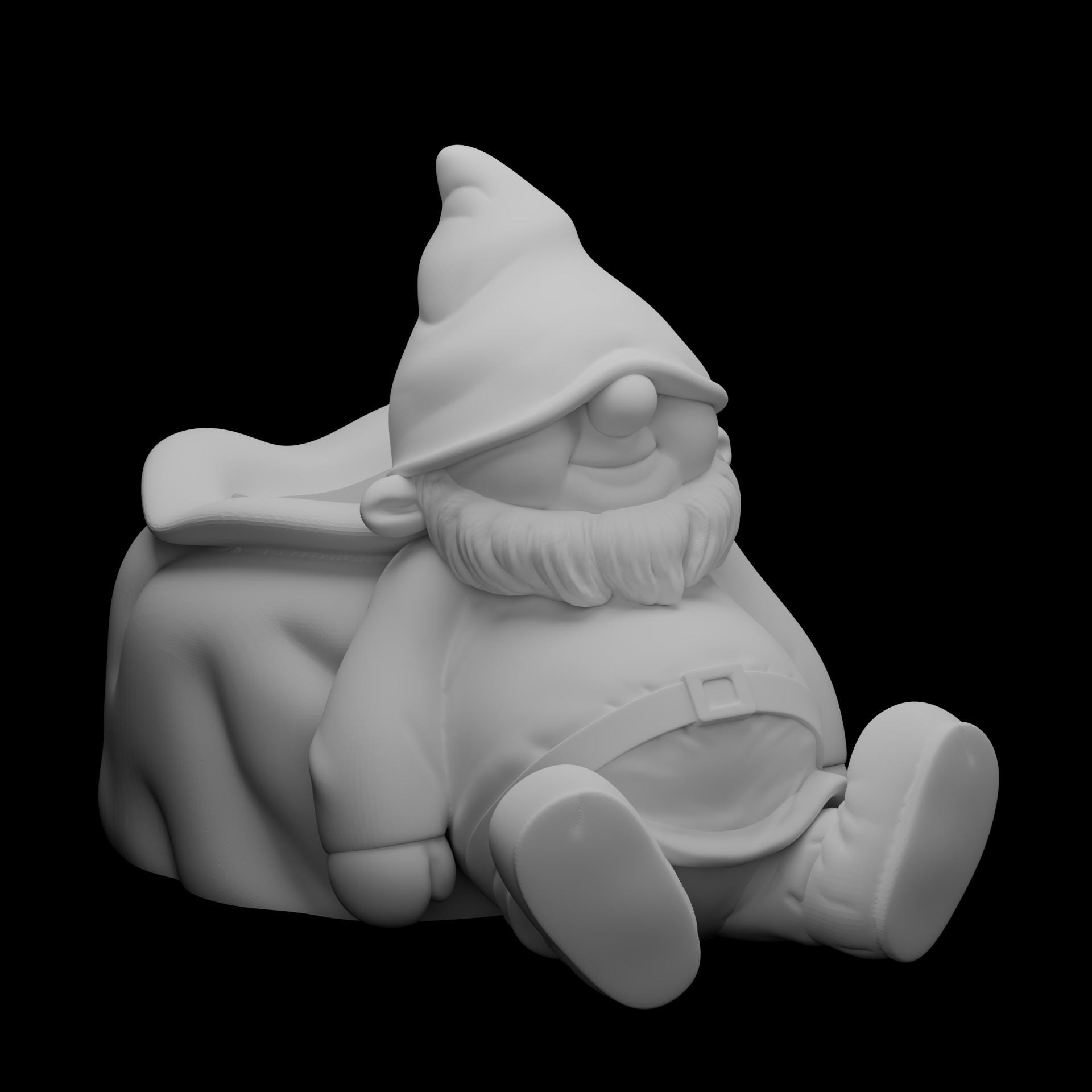 3d Sleepy Uncle Planter Pot, 3D STL Files, Detailed Design and High - Etsy