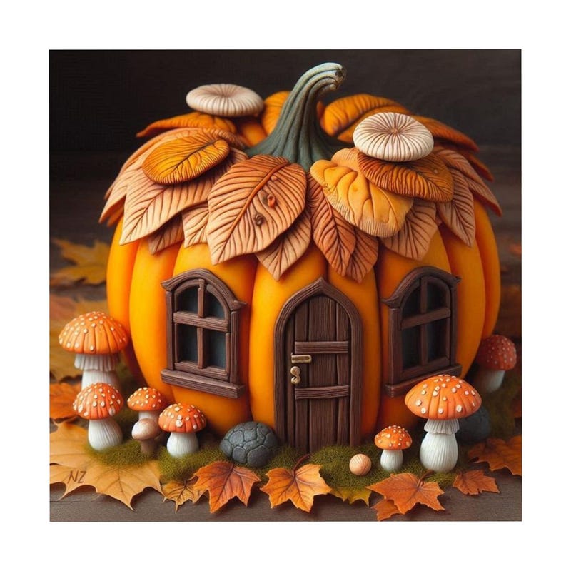Pumpkin House - Etsy