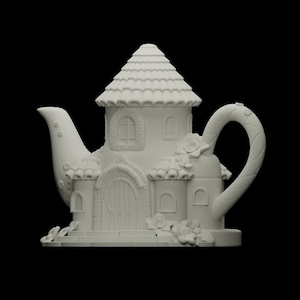 Teapot House 3D STL Files: Detailed Design (digital Download) - Etsy