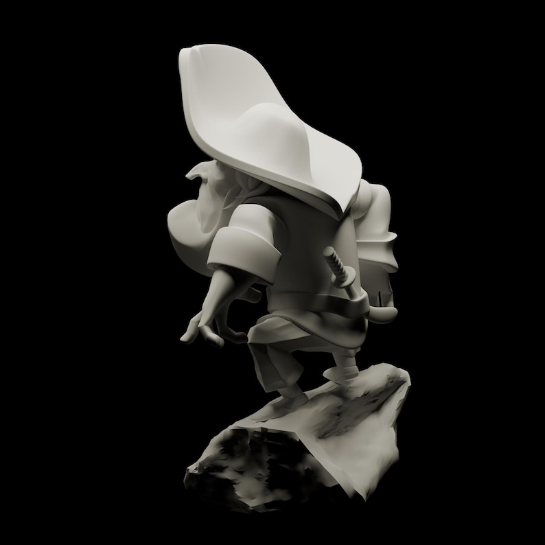 Pirate 3D STL Files, Detailed Design and High Quality - Etsy