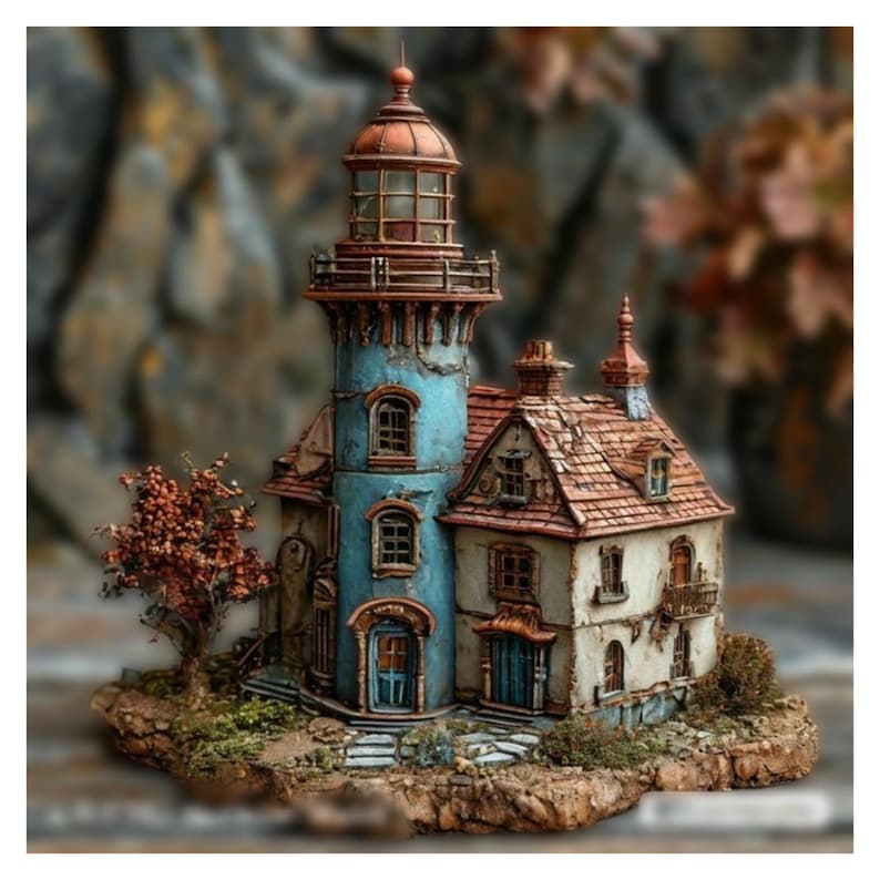 Lighthouse 3D STL Files, Detailed Design and High Quality - Etsy