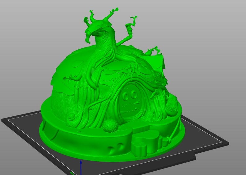 Hobbit-Haus 3D STL Datei: 3D STL Datei: 3D Drucker Design (Digitaler ...